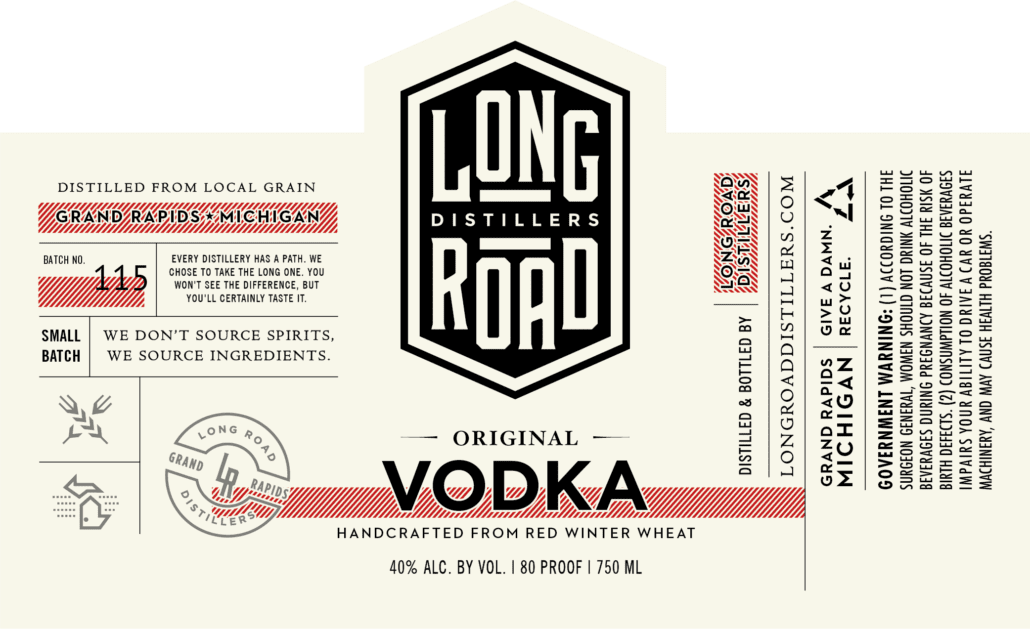 Original Vodka To-Go | Long Road Distillers