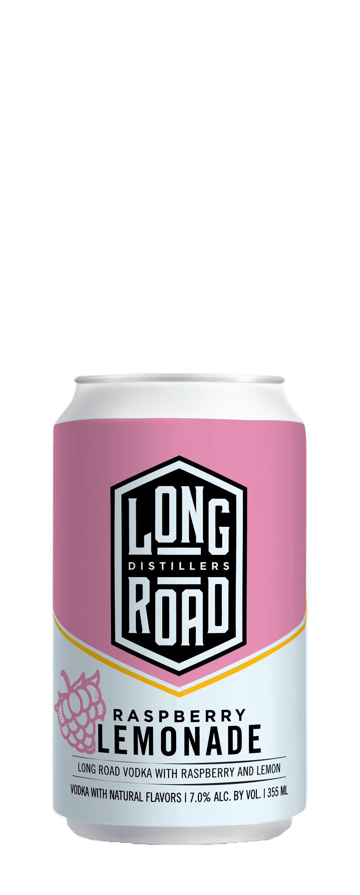 Raspberry Lemonade Canned Cocktail | Long Road Distillers