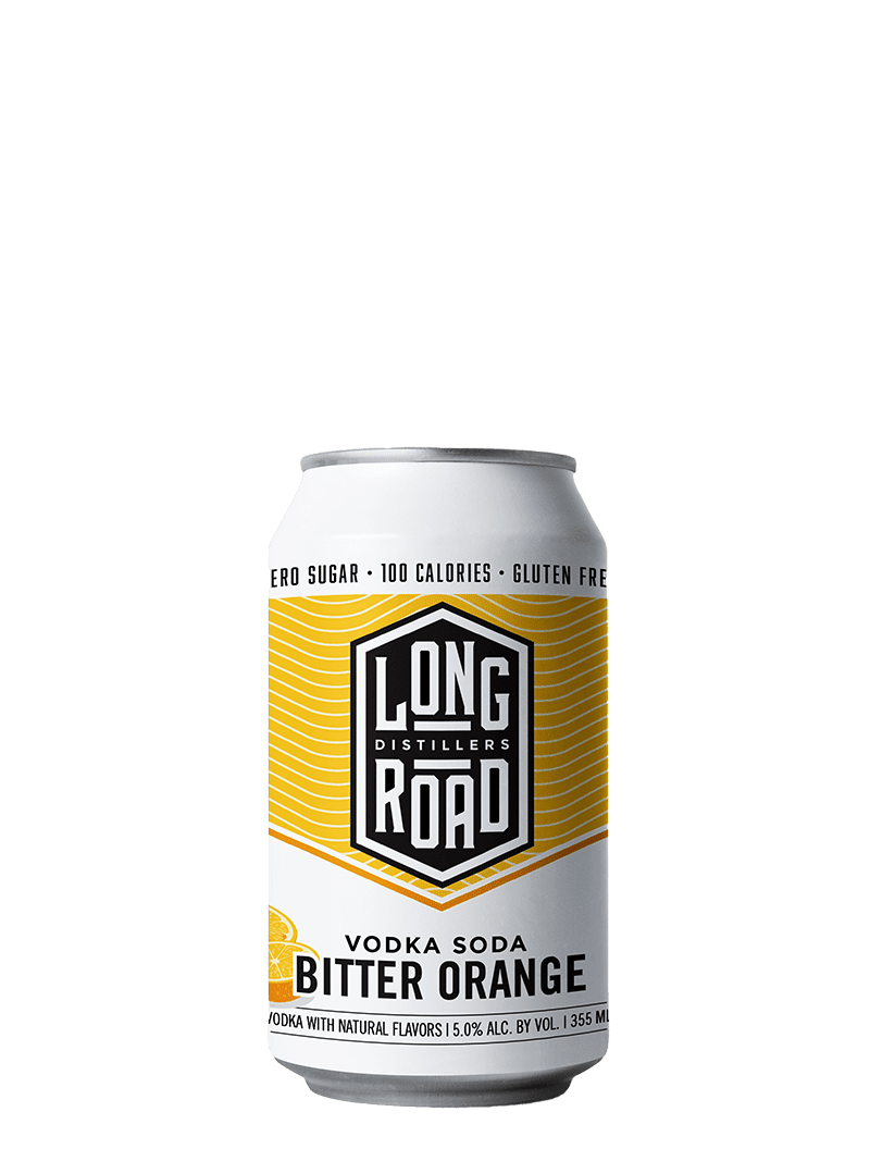 Bitter Orange Vodka Soda Canned Cocktail | Long Road Distillers