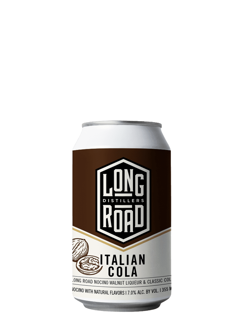 Nocino Italian Cola Canned Cocktail | Long Road Distillers